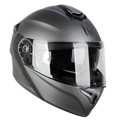 MT 헬멧 STORM SV MATT TITAN - 써플