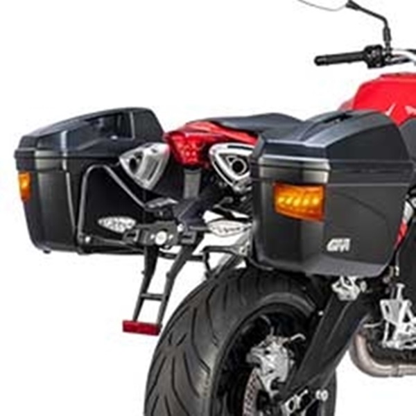 GIVI 22리터 LED 스탑램프 포함 사이드케이스 E22N-S_OR | 케이스 - 써플